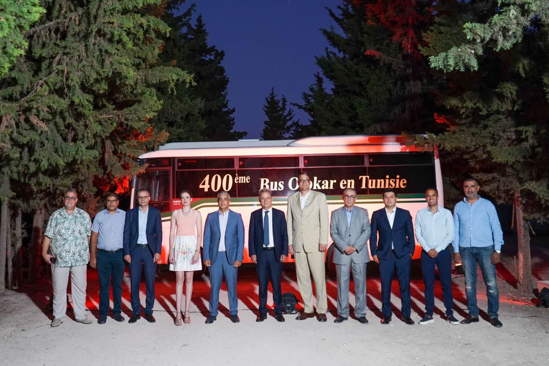 Delivery of the keys of the 400th Otokar Bus in Tunisia - UTIC